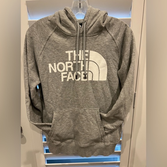The North Face | Tops | North Face Small Classic Gray And White Half ...